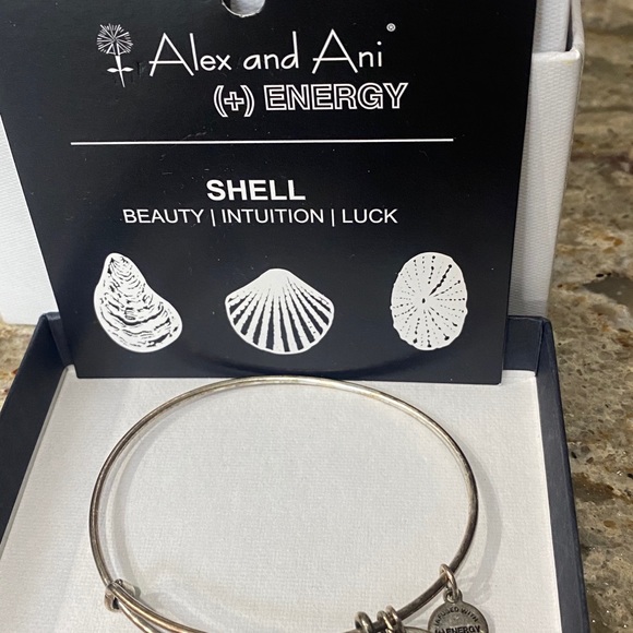 Alex and Ani | Jewelry | Alex And Ani Shell Bracelet | Poshmark